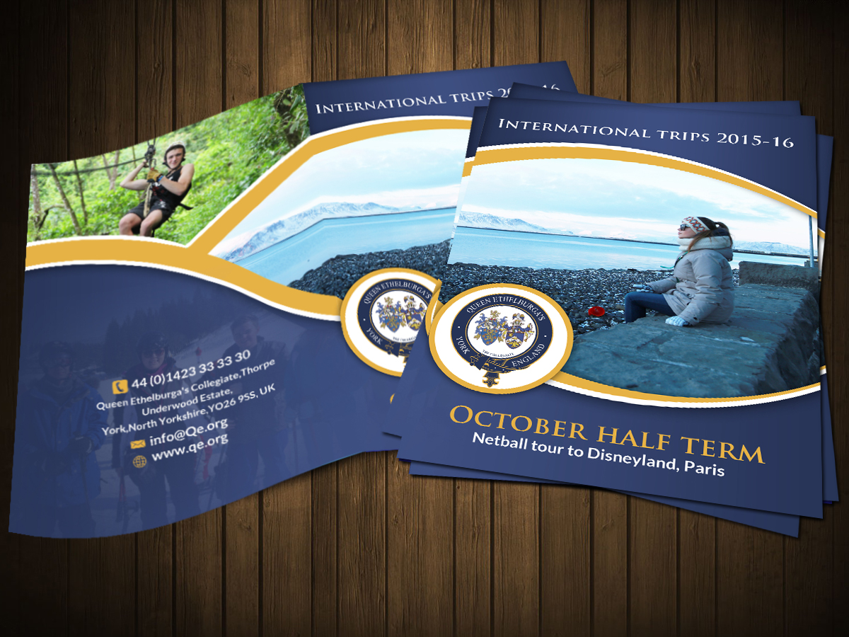 Elegant, Playful, School Brochure Design for Alex Ralls Stage and ...