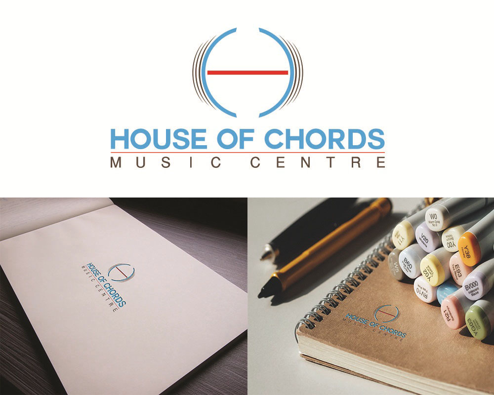 Bold, Professional, School Logo Design for House of Chords - Music ...