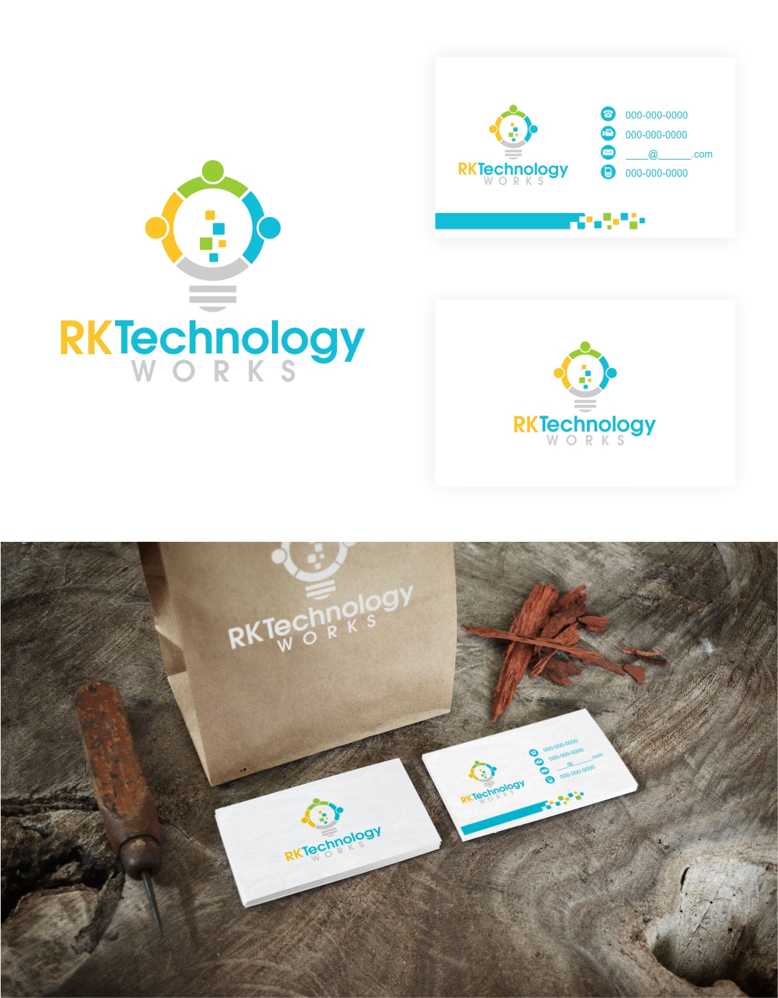 Business Logo Design for RK Technology Works by color designer | Design ...