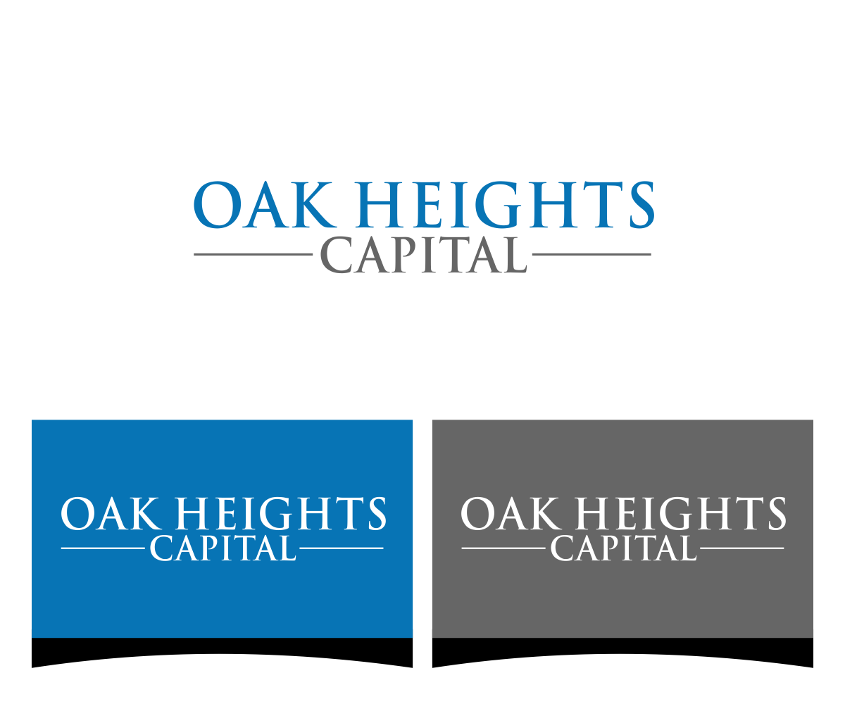 Serious, Professional, Equity Logo Design for Oak Heights Capital by ...