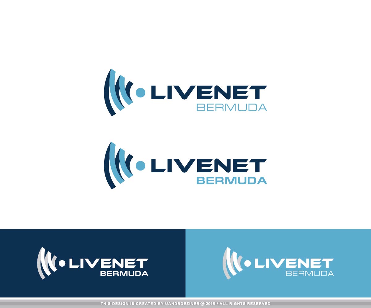 Telecom Logo Design for LIVE NET or LIVENET or LIVENET BERMUDA by ...