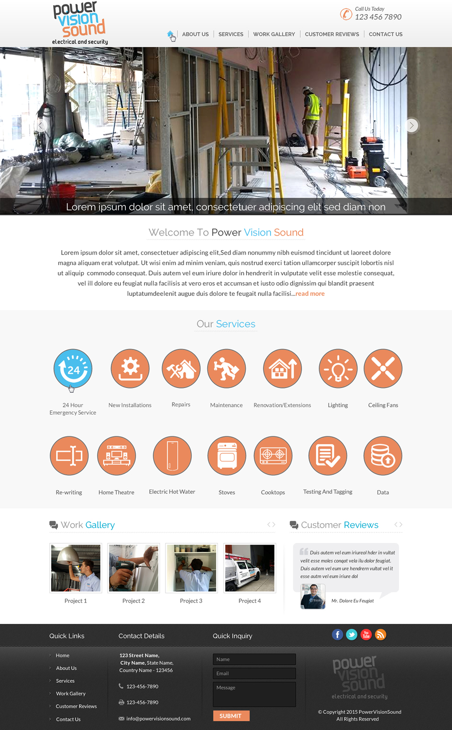 Modern, Serious, Business Web Design for a Company by Sbss | Design ...
