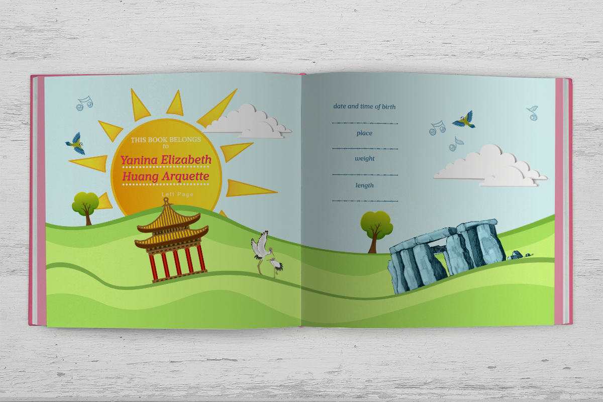 Personable, Playful, Baby Book Cover Design for a Company by kaatem ...