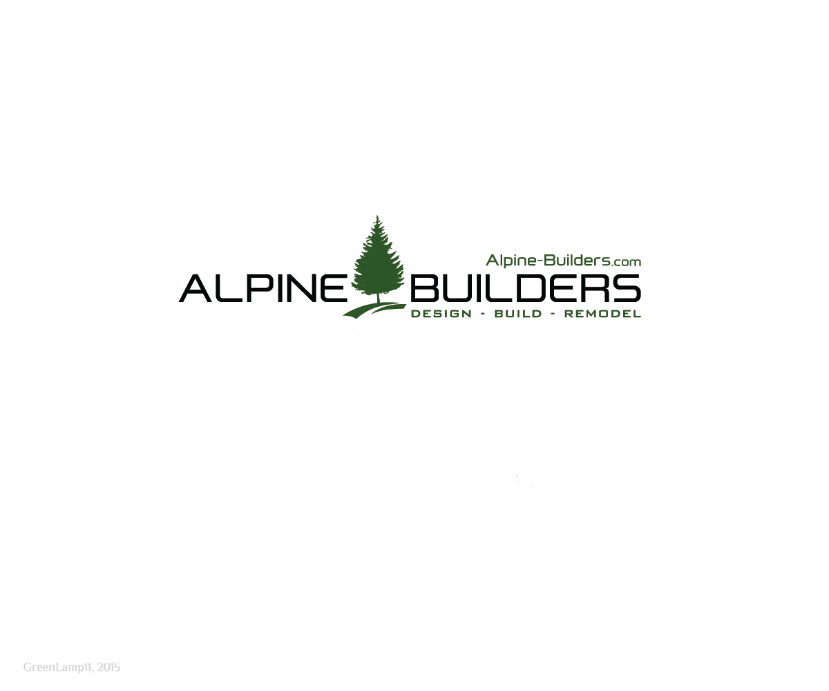 Business Logo Design for Alpine Builders Design Build Remodel by ...