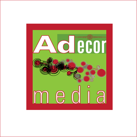 Advertising Logo Design for Adécor Media by Fanol Ademi | Design #8833