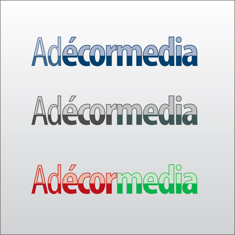 Advertising Logo Design for Adécor Media by Fanol Ademi | Design #9311
