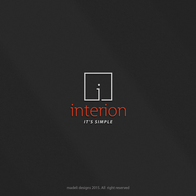 Modern, Masculine, It Company Logo Design for Company Name: Interion ...