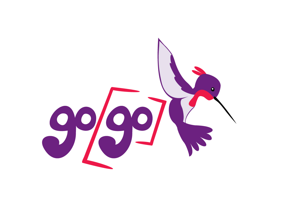 Bold, Playful, Internet Character Design for GoGo by Moo Cow Graphics ...