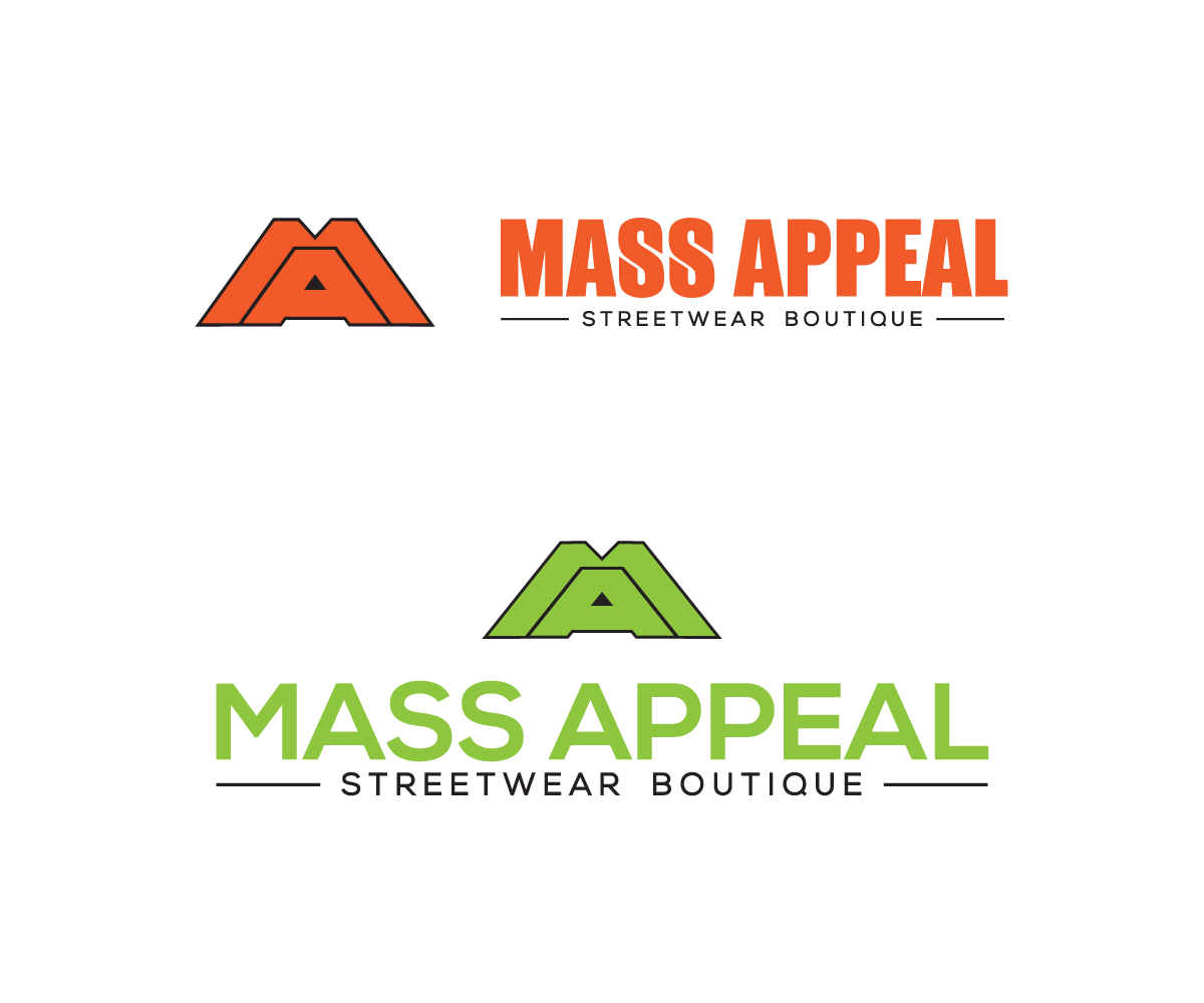Serious, Masculine, Store Logo Design for MASS APPEAL by ...