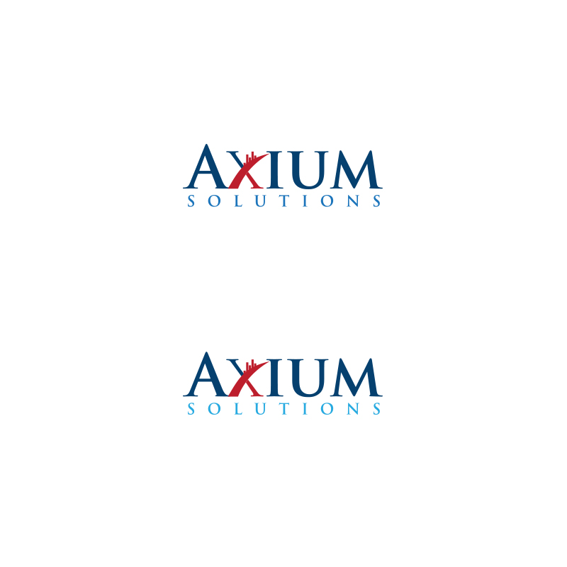 Professional, Serious, Business Logo Design for Axium Solutions by ...