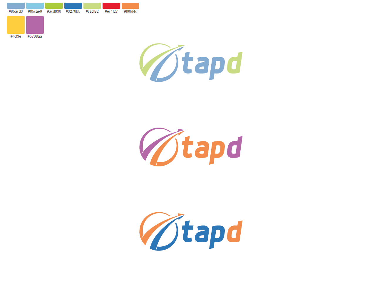 Modern, Bold, It Company Logo Design for tapd or tap'd or tap-d with or ...