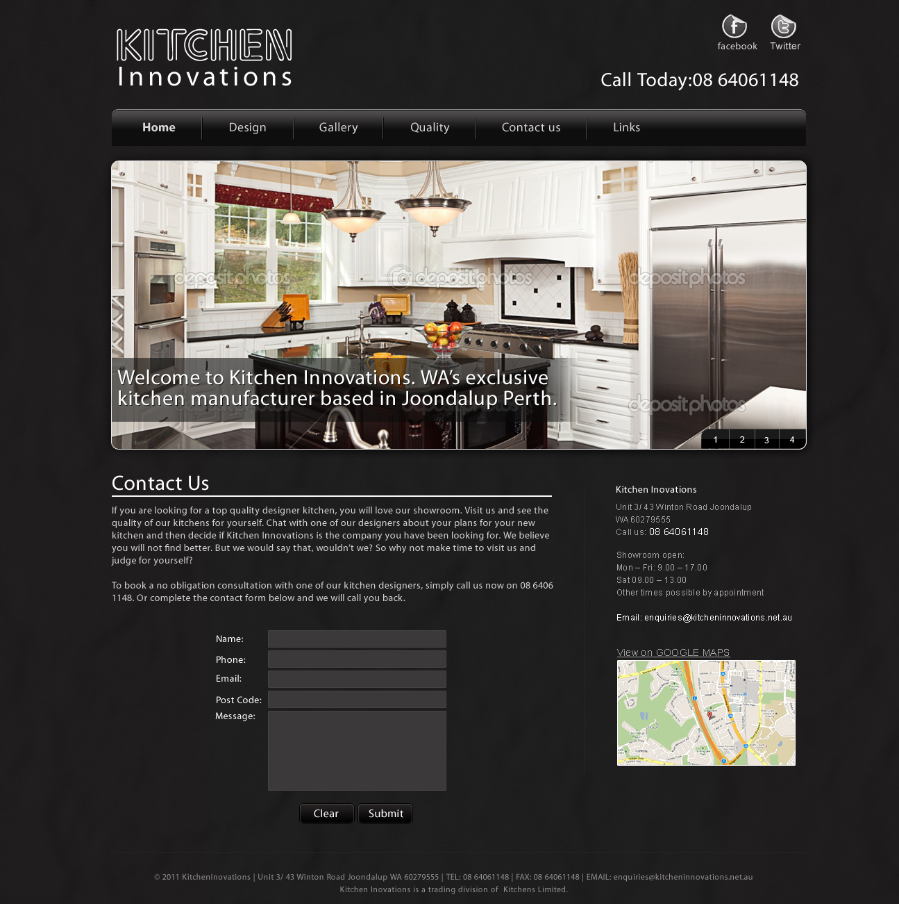Elegant, Playful, Kitchen Web Design for a Company by LogoDesigns.ae ...