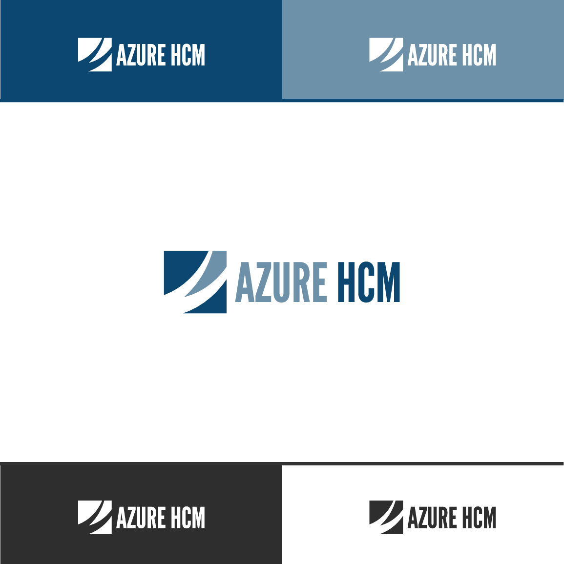 Professional, Bold, Management Logo Design for Azure HCM by Fanol Ademi ...