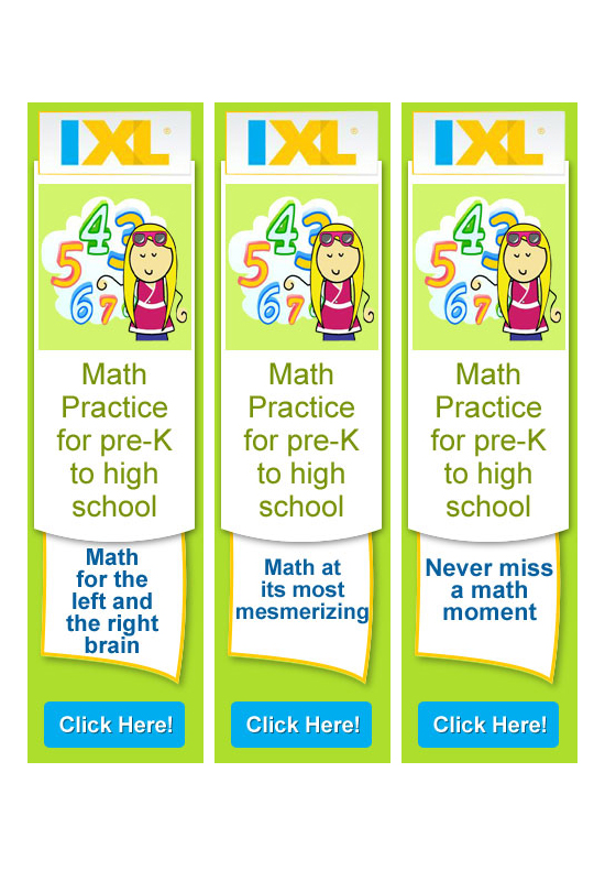 Playful, Personable, Google Banner Ad Design for IXL Learning by ...
