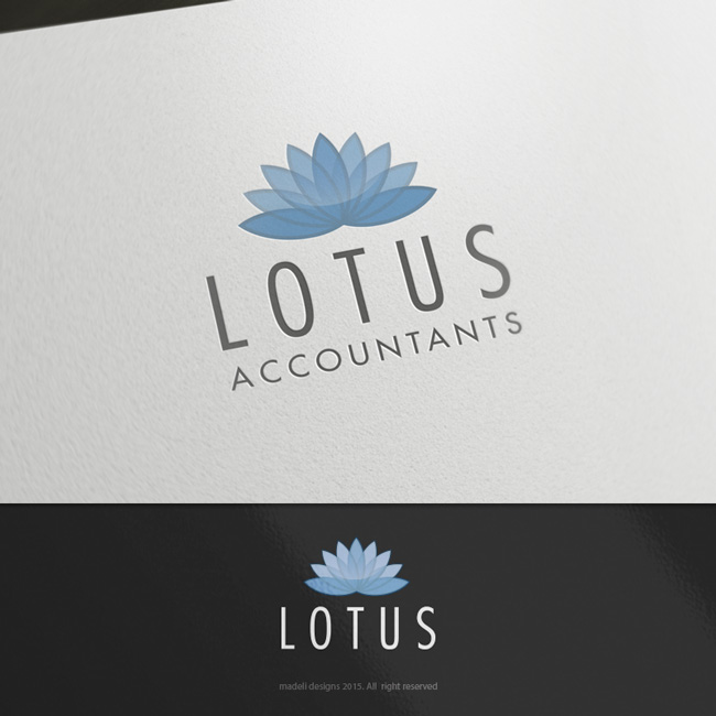 Upmarket, Feminine, Accounting Logo Design for LOTUS ACCOUNTANTS by ...