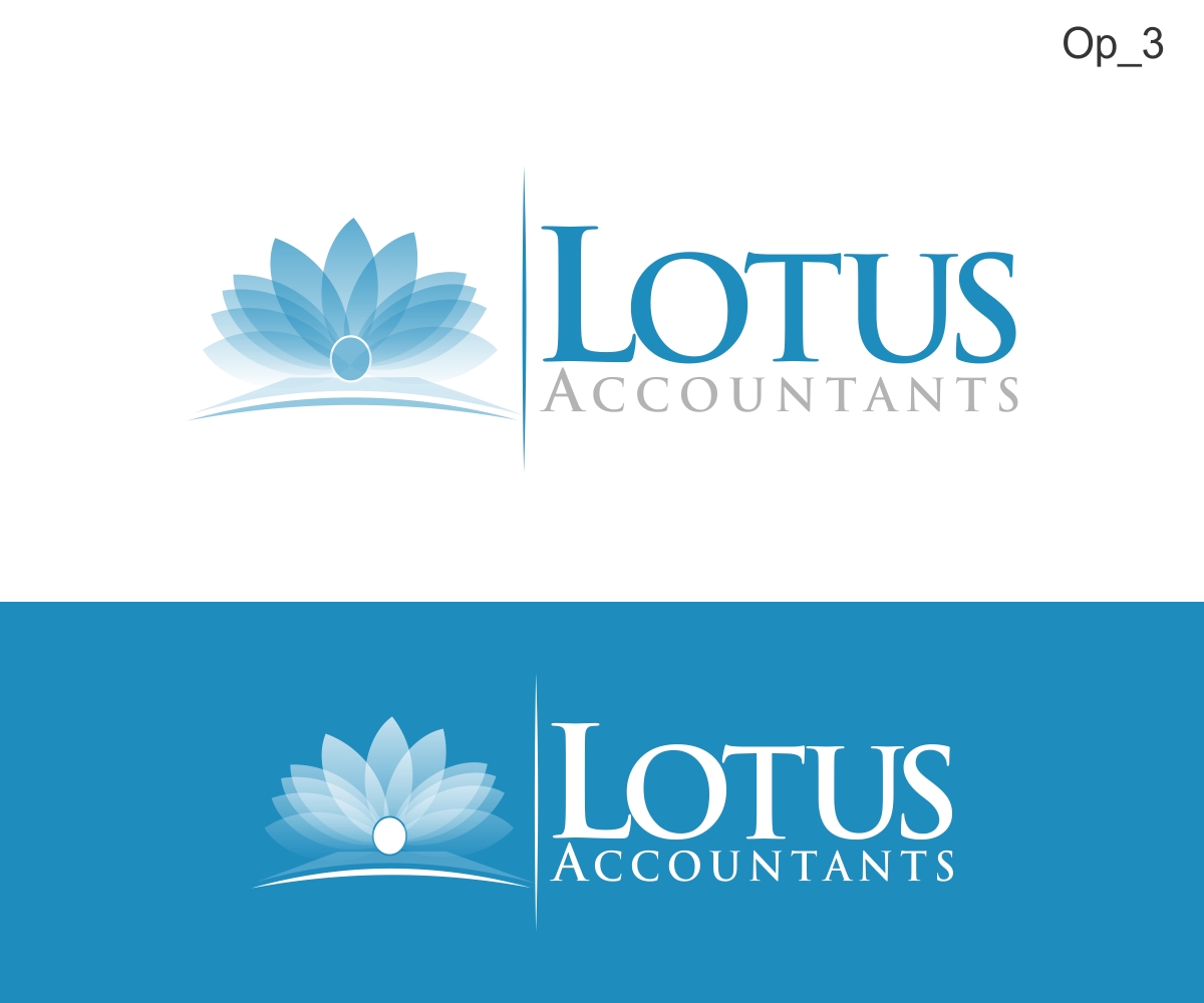 Upmarket, Feminine, Accounting Logo Design for LOTUS ACCOUNTANTS by ...