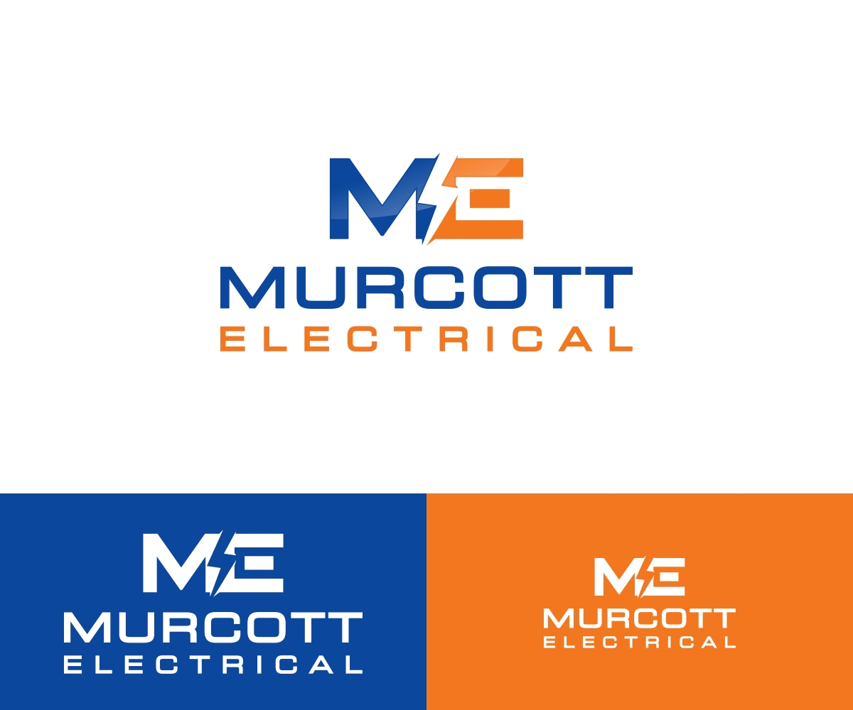 Masculine, Modern, Electrical Logo Design for Murcott Electrical by ...