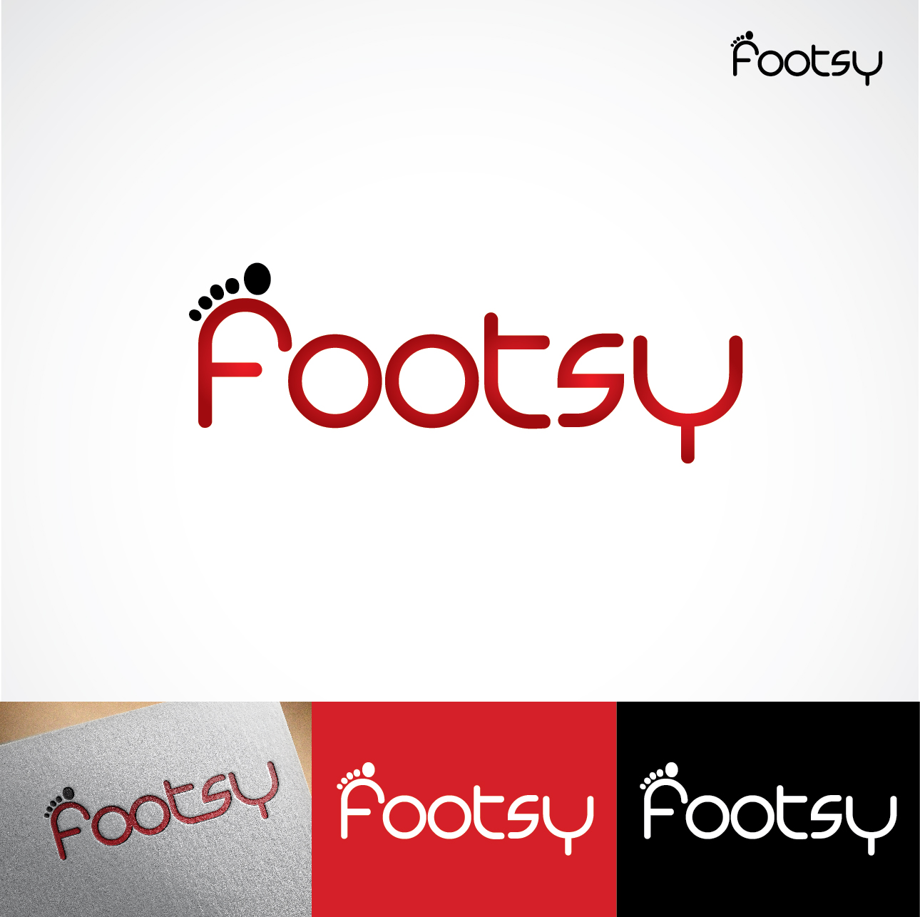 Bold, Modern, Clothing Logo Design for Footsy by mindscape | Design ...