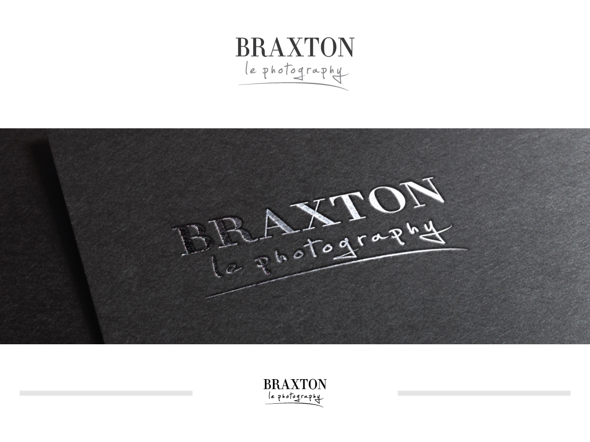 Serious, Conservative, Business Logo Design for Braxton Le Photography ...