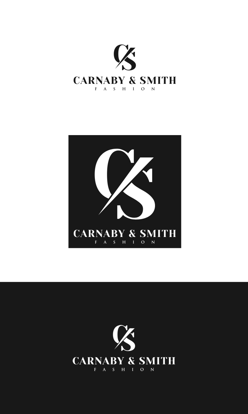 Upmarket, Elegant, Fashion Logo Design for Carnaby & Smith or monogram ...