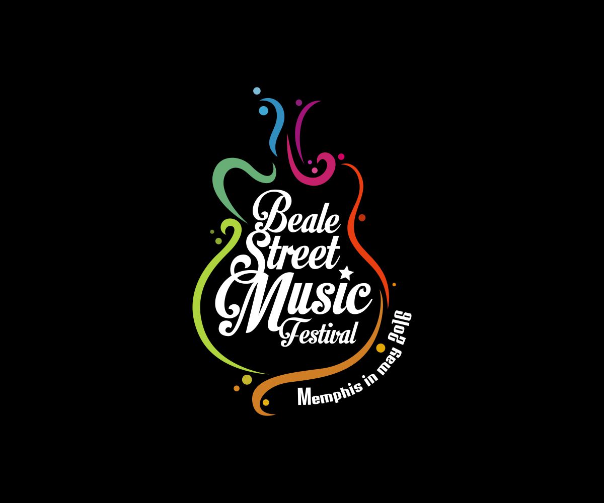 Festival Logo Design For 2016 Beale Street Music Festival By MOH Studio Festival Logo Design For 2016 Beale Street Music Festival By MOH Studio