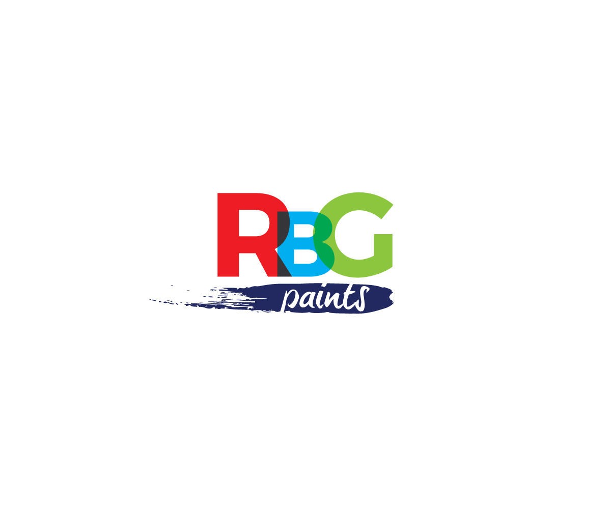 Modern, Colorful, Paint Logo Design for RBG Paints by Sergio Coelho ...