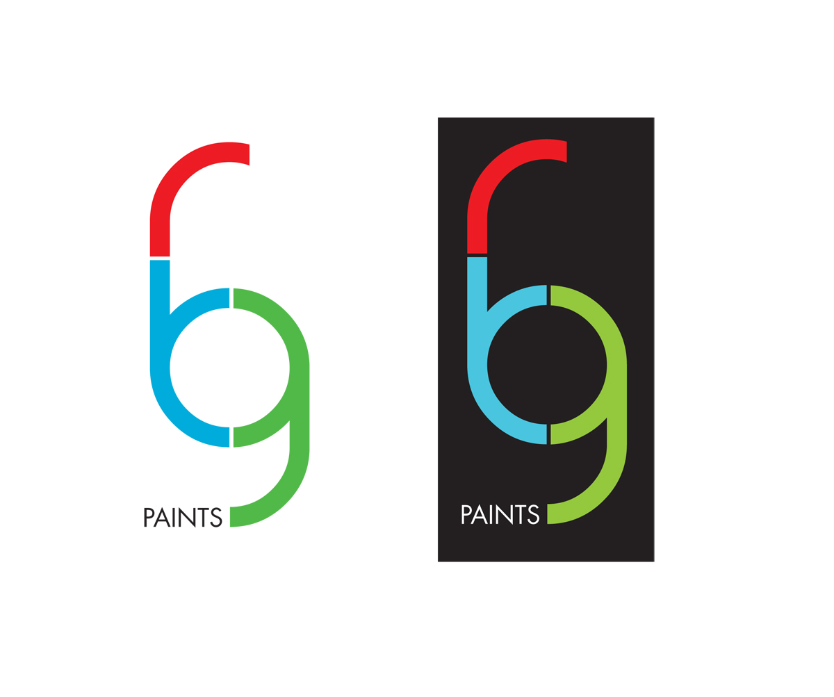 Modern, Colorful, Paint Logo Design for RBG Paints by Halfull Media ...