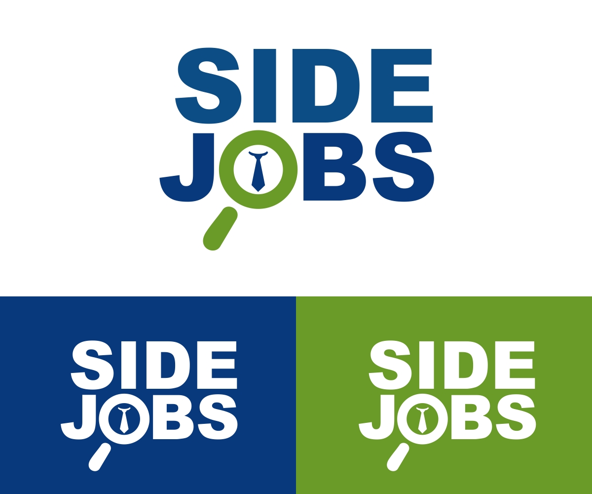 Playful, Modern, Online Logo Design for SideJobs by Jenny | Design #6345902