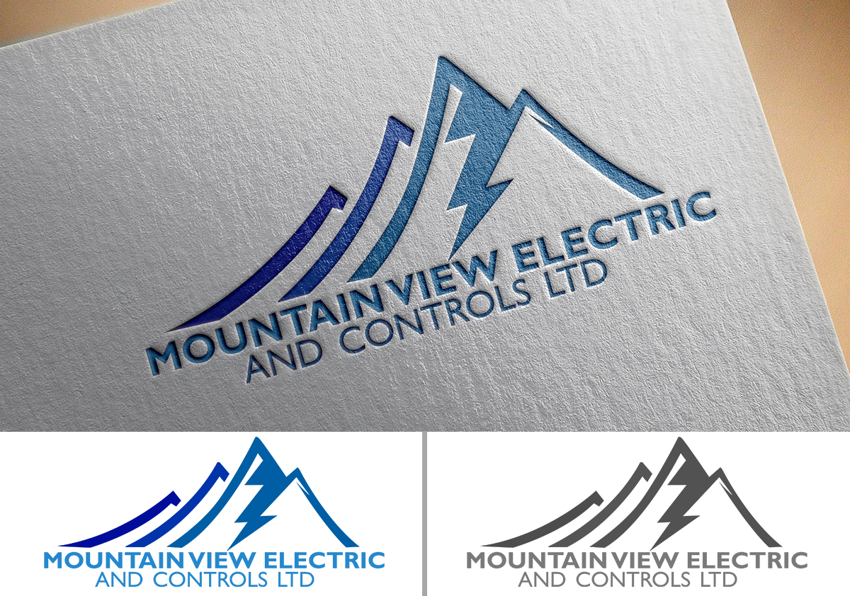 Elegant, Playful, Electrical Logo Design for Mountain View Electric And ...