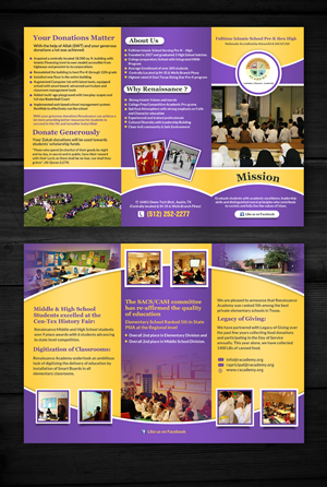 School Brochure Design | Crowdsourced Brochure Design Contests