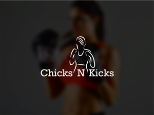 Chicks N Kicks Logo, the logo with character | 37 Logo Designs for Chicks N Kicks or CNK