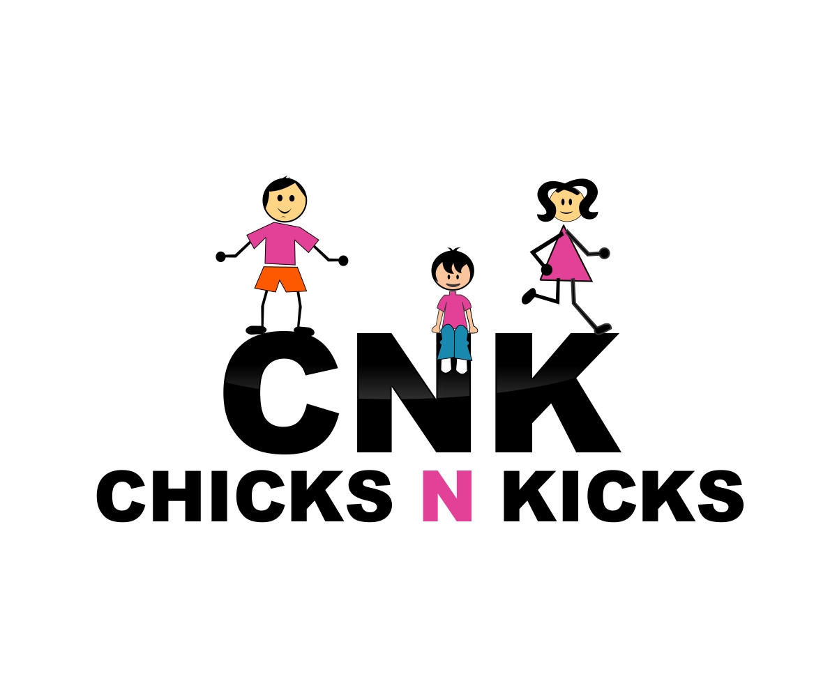 Bold, Modern, It Company Logo Design for Chicks N Kicks or CNK by Jenny | Design #6323521