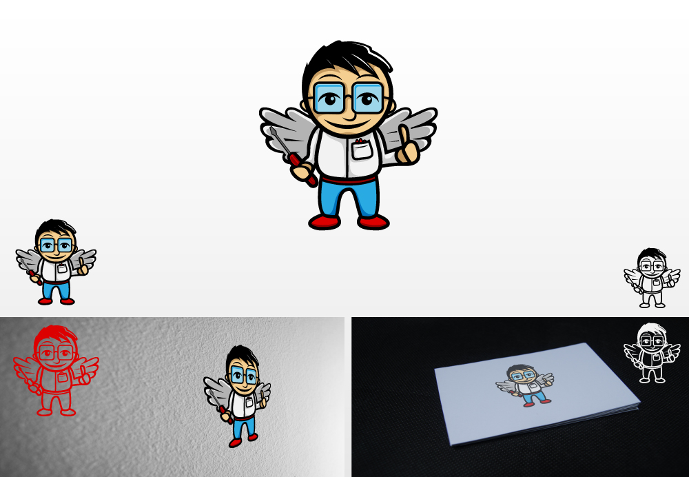 Personable, Bold, Internet Character Design for Tech Angels by keis604 ...