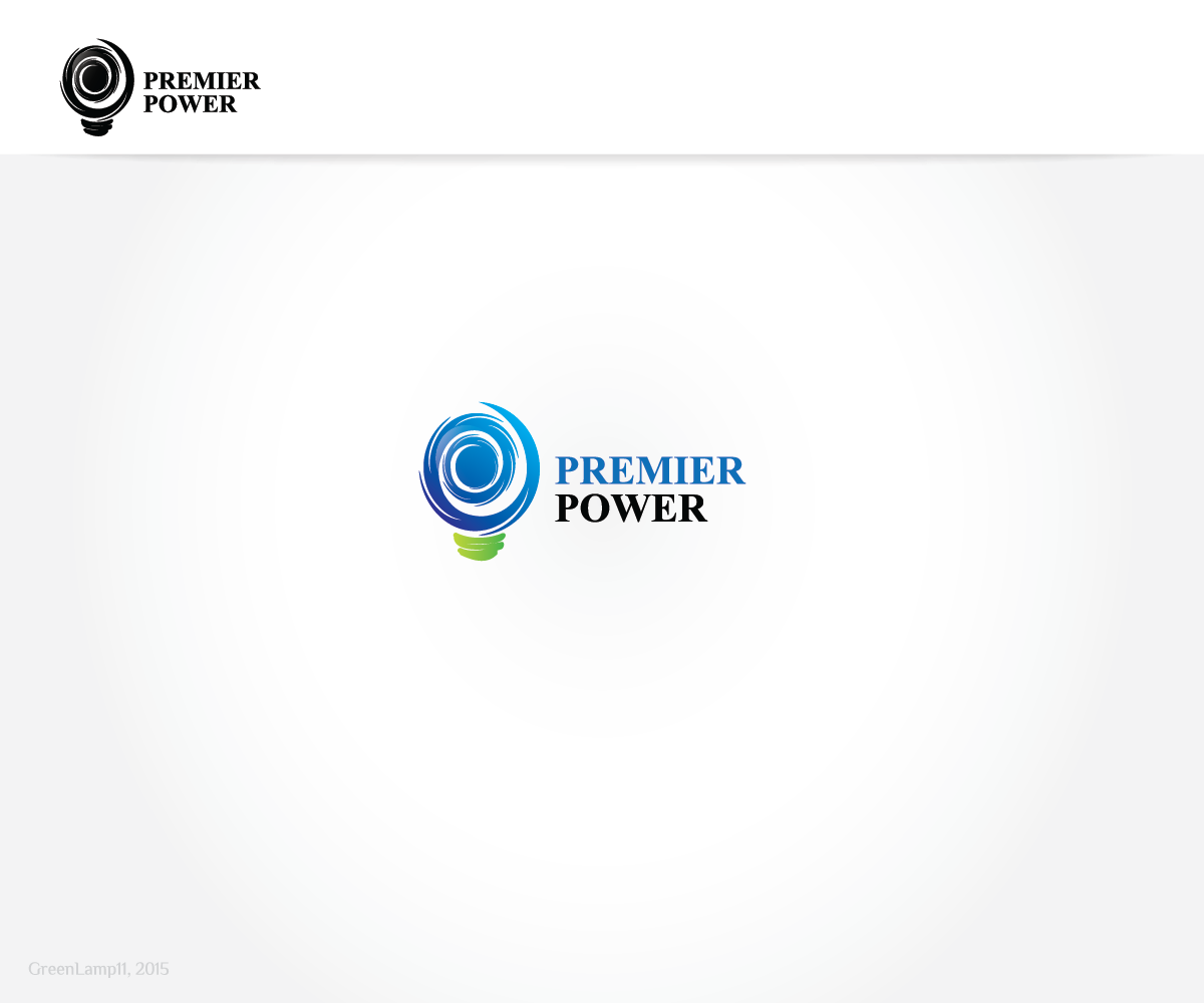 Serious, Professional, Electric Company Logo Design for Premier Power ...
