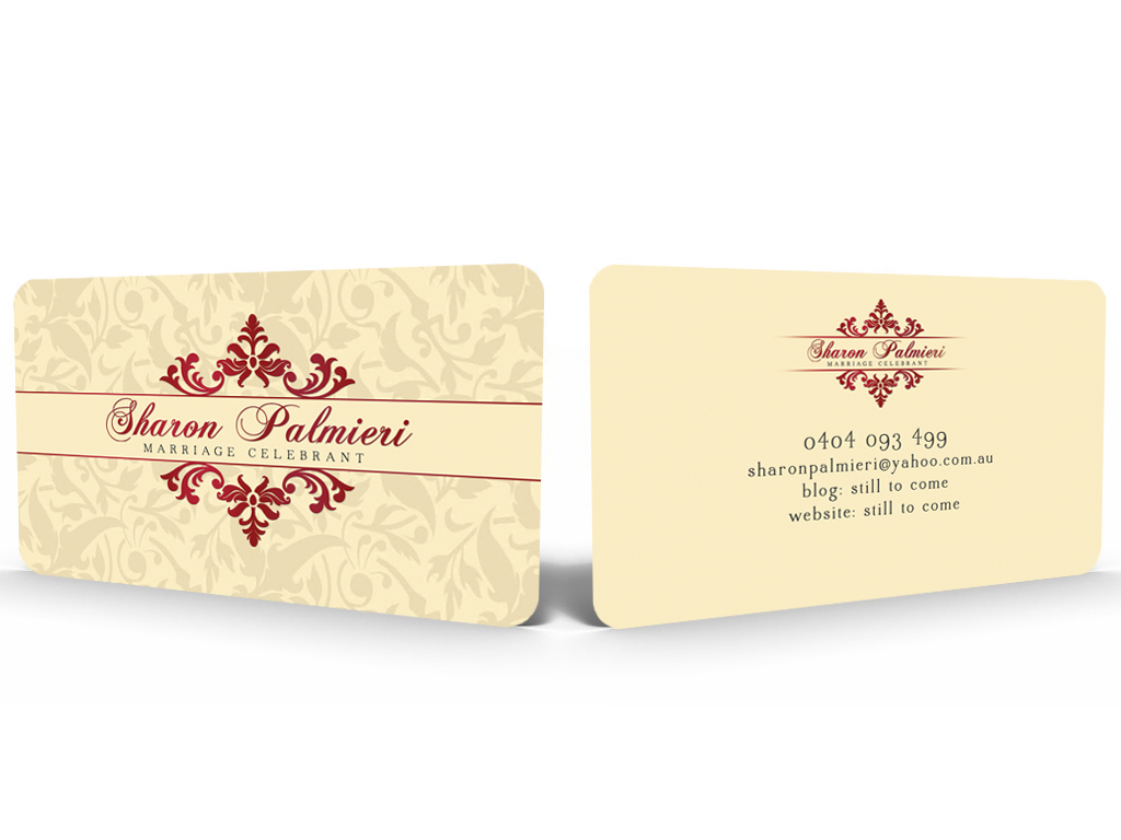 Modern, Elegant, Business Business Card Design for Sharon Palmieri ...