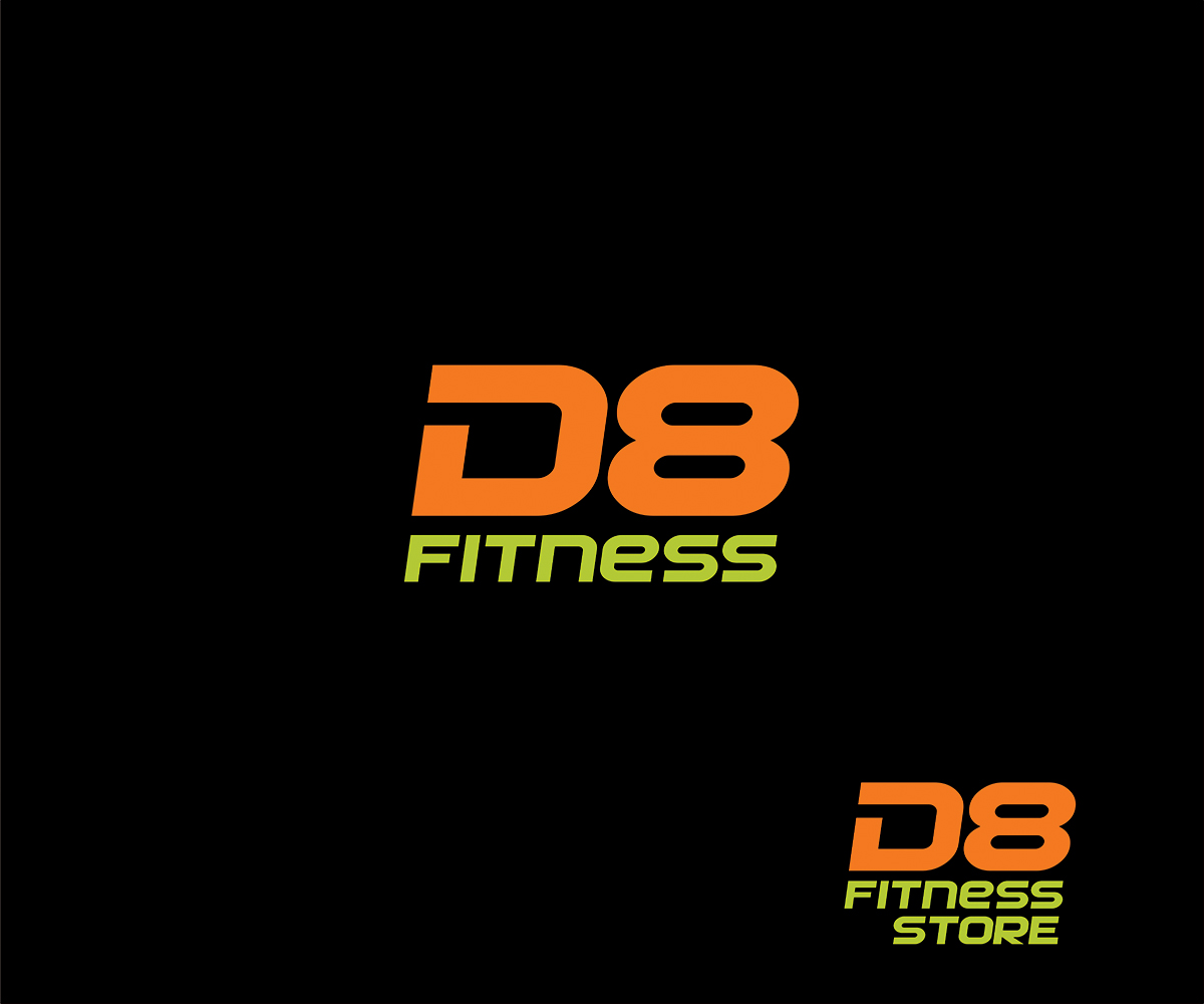 Bold, Serious, Health And Wellness Logo Design for D8 Fitness by ...