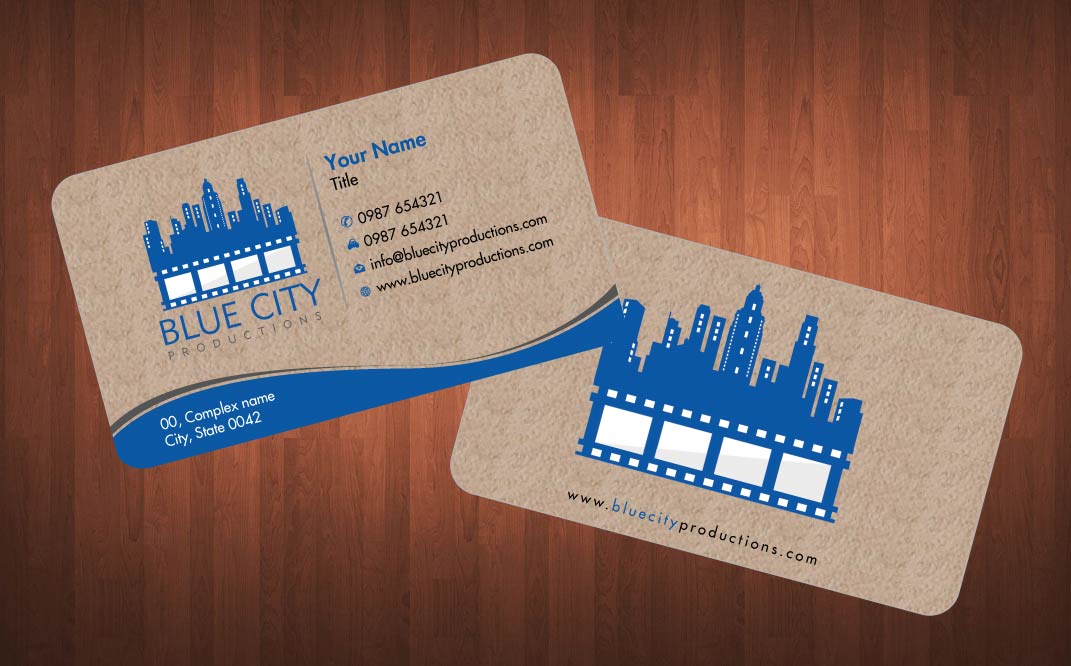 Modern, Professional, Film Production Business Card Design for a ...