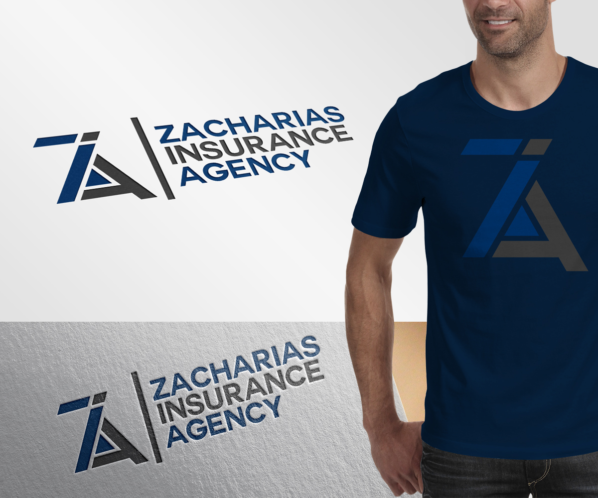 Serious, Modern, Insurance Logo Design for Zacharias Insurance Agency ...