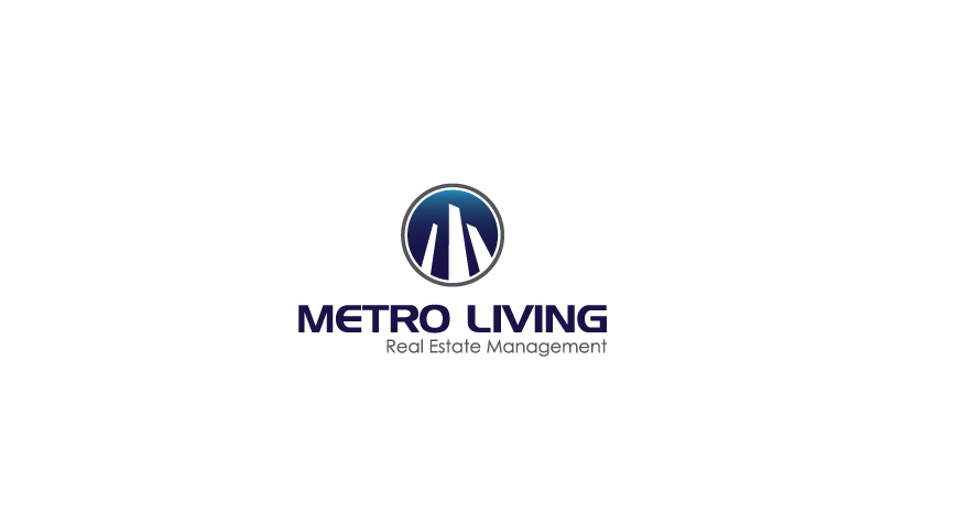 Serio, Moderno, Real Estate Diseño de Logo for METRO LIVING por Valu ...