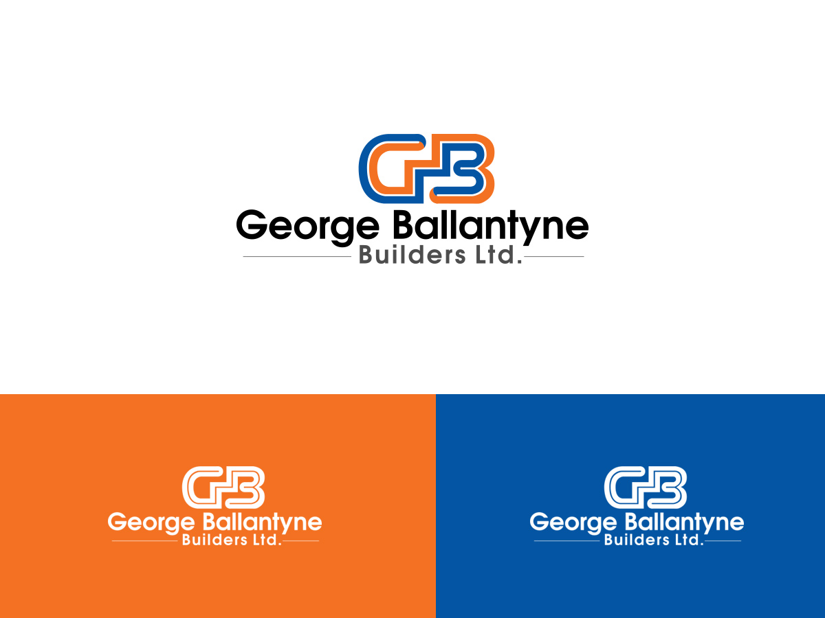 Upmarket, Serious, Building Logo Design for George Ballantyne Builders ...