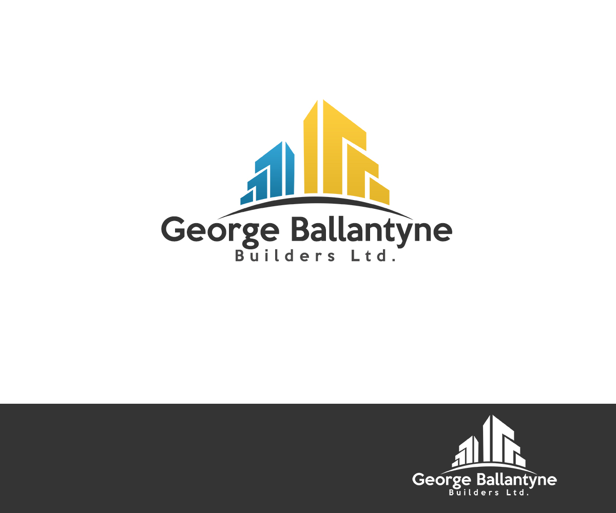 Upmarket, Serious, Building Logo Design for George Ballantyne Builders ...
