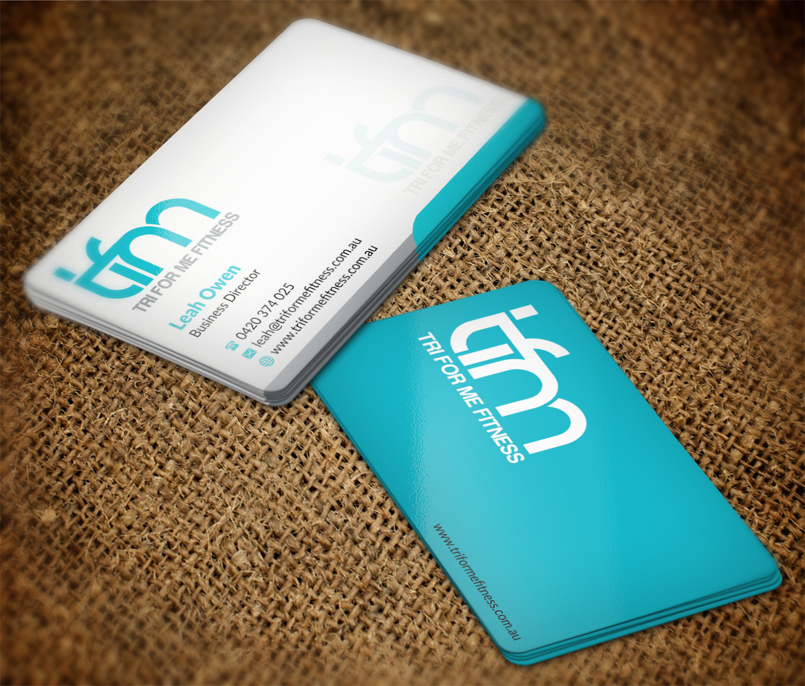 Modern, Upmarket, Fitness Business Card Design for a Company by ...