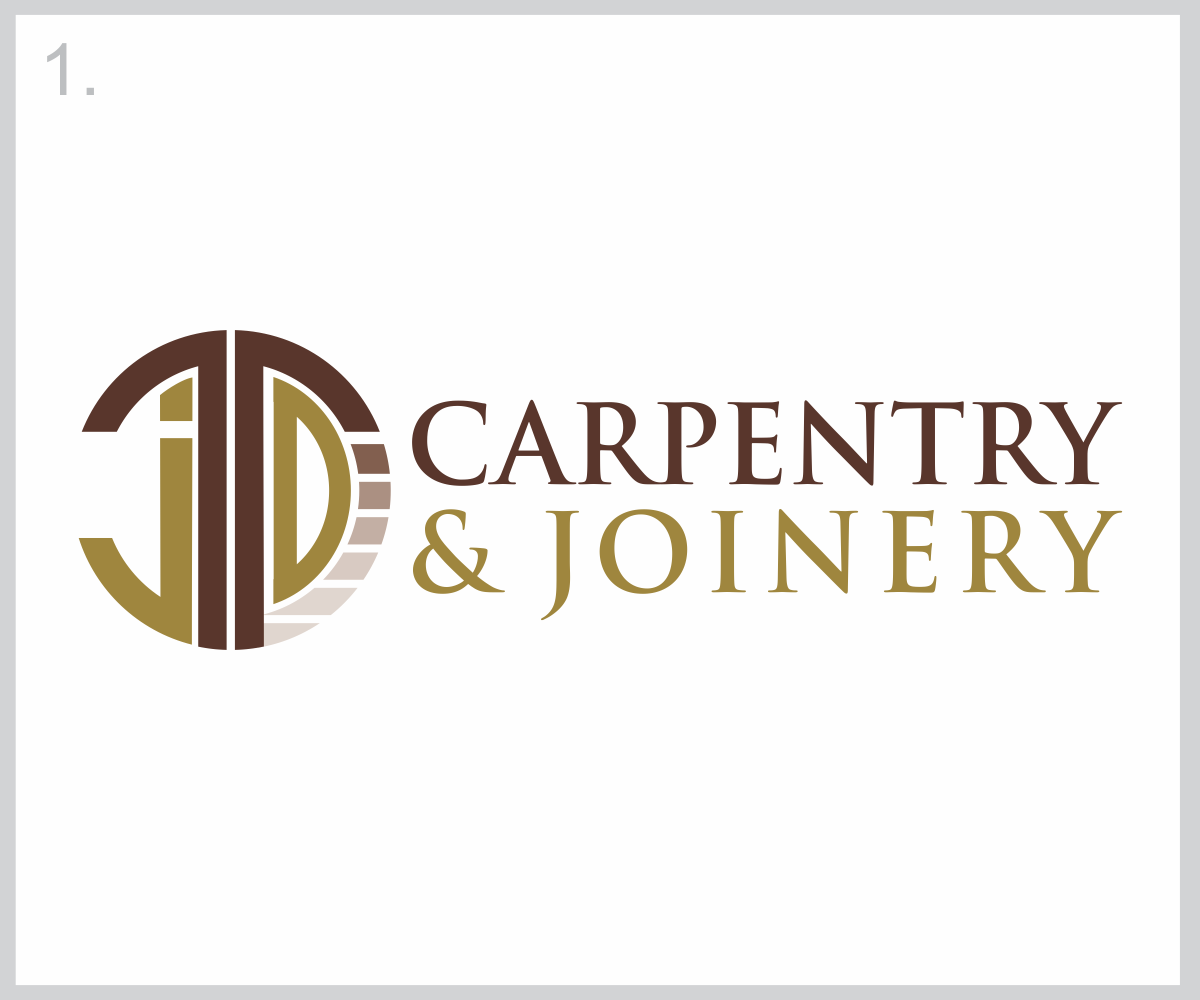 Modern, Professional, Carpentry Logo Design for JTD Carpentry and ...