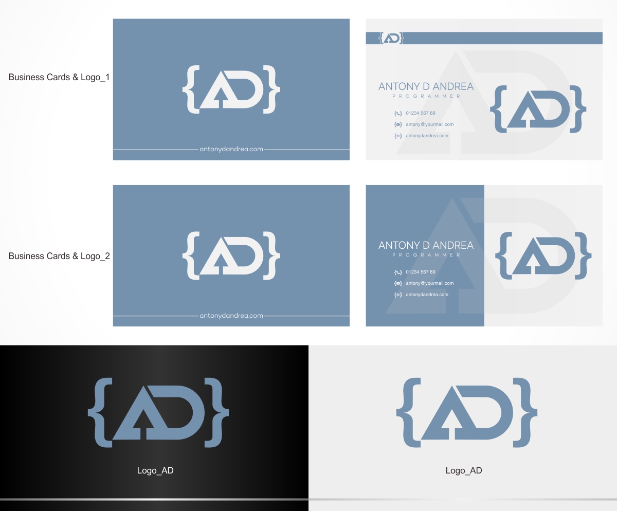 Bold, Modern, Computer Software Logo Design for AD by B8 | Design #6514256