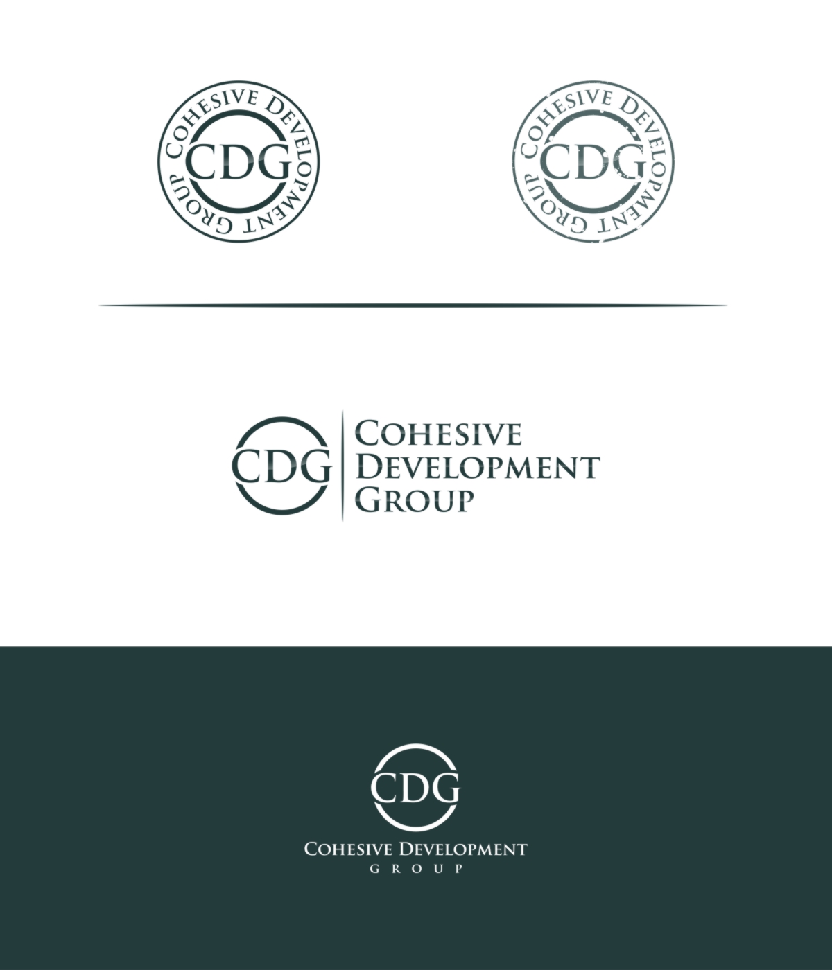 Bold, Modern, Real Estate Development Logo Design for Cohesive ...