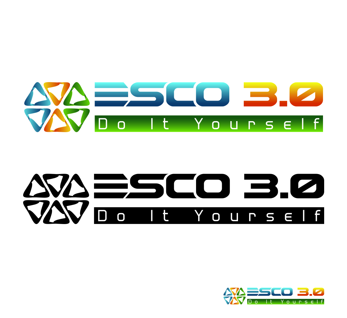Modern, Bold, It Company Logo Design for ESCO 3.0. Would like to see ...