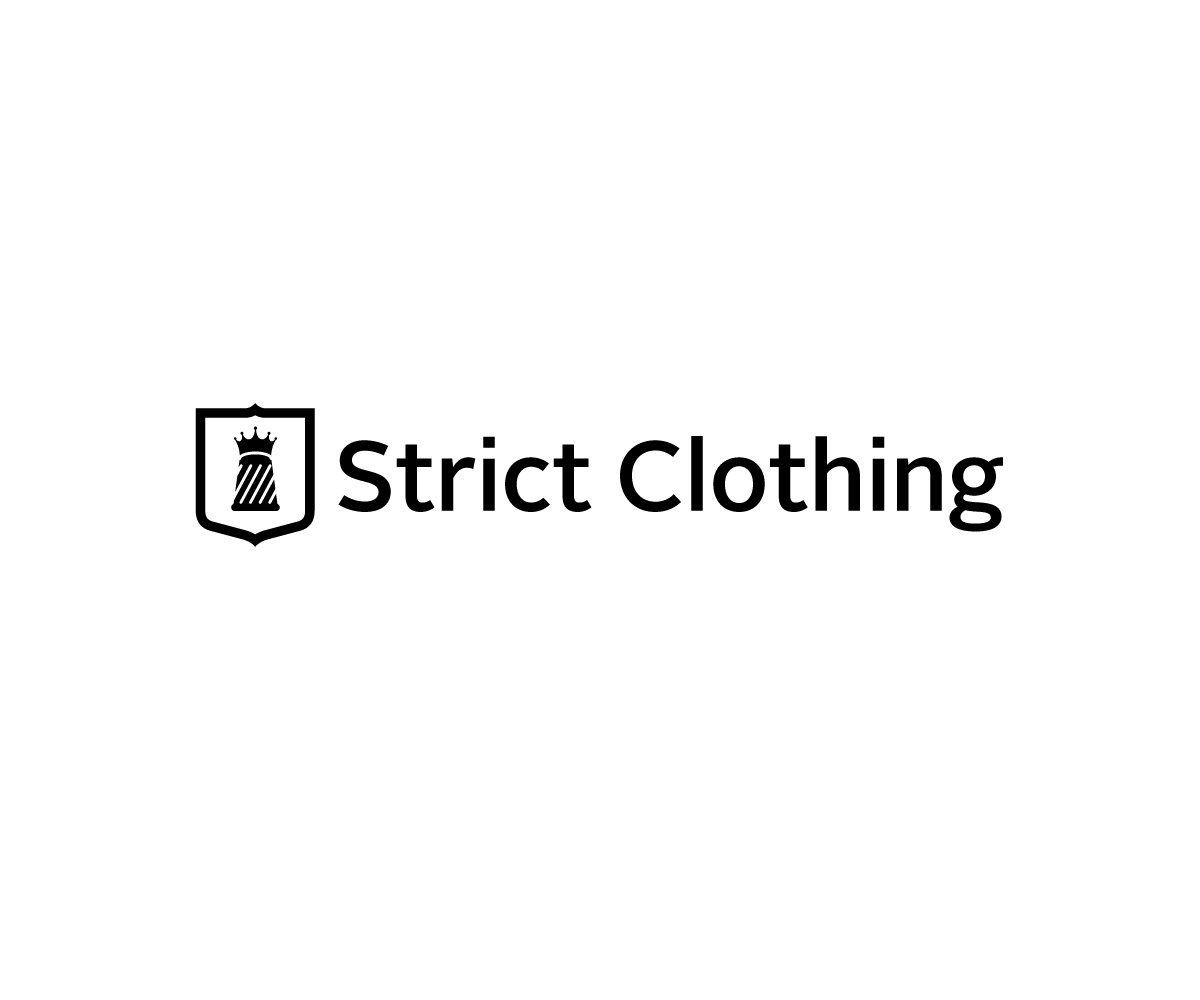 Masculine, Bold, Gym Logo Design for Strict Clothing by ID | Design ...