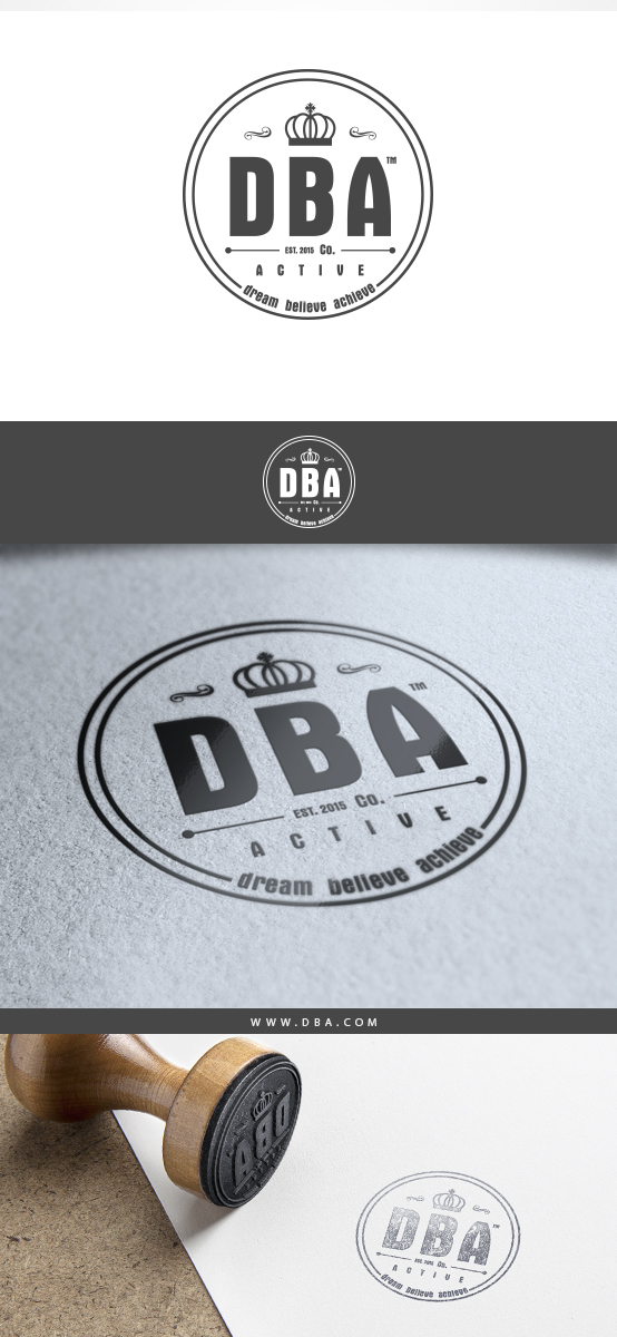 Elegant, Professional, Clothing Logo Design for dba active Co Est2015 ...