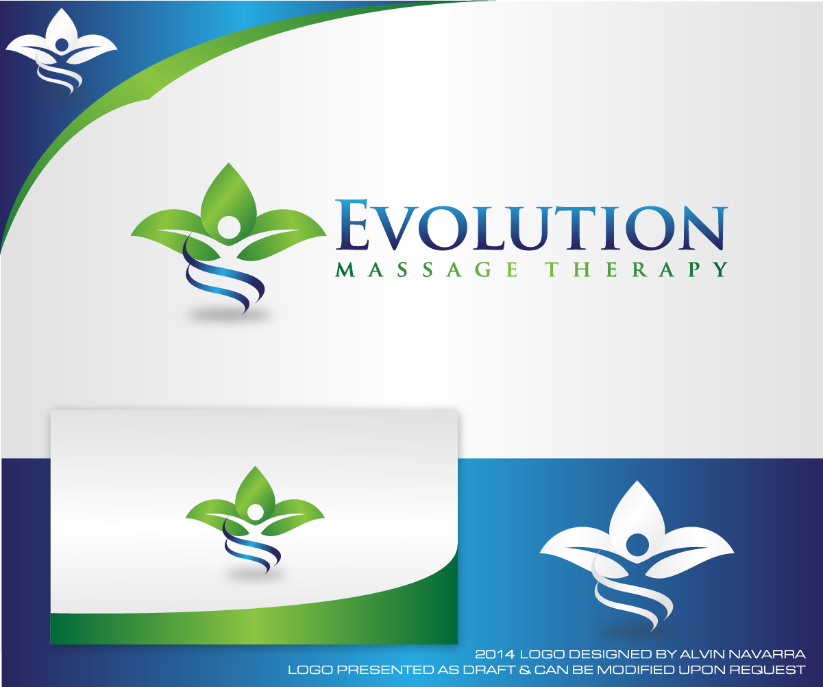 Playful, Personable, Massage Therapy Logo Design for Evolution Massage ...
