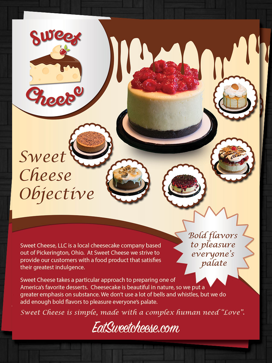 Bold, Playful, It Company Flyer Design for Sweet Cheese by ESolz ...